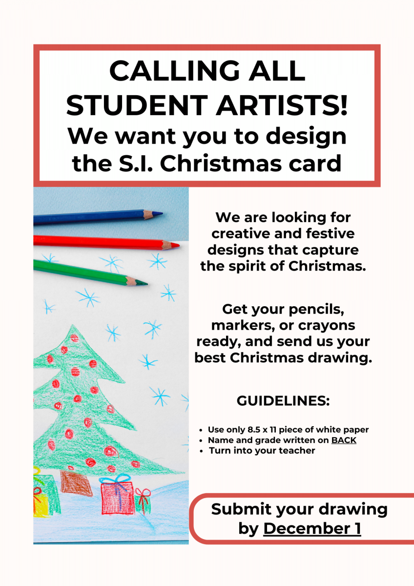 Calling All Student Artists to join our Christmas drawing contest - St ...