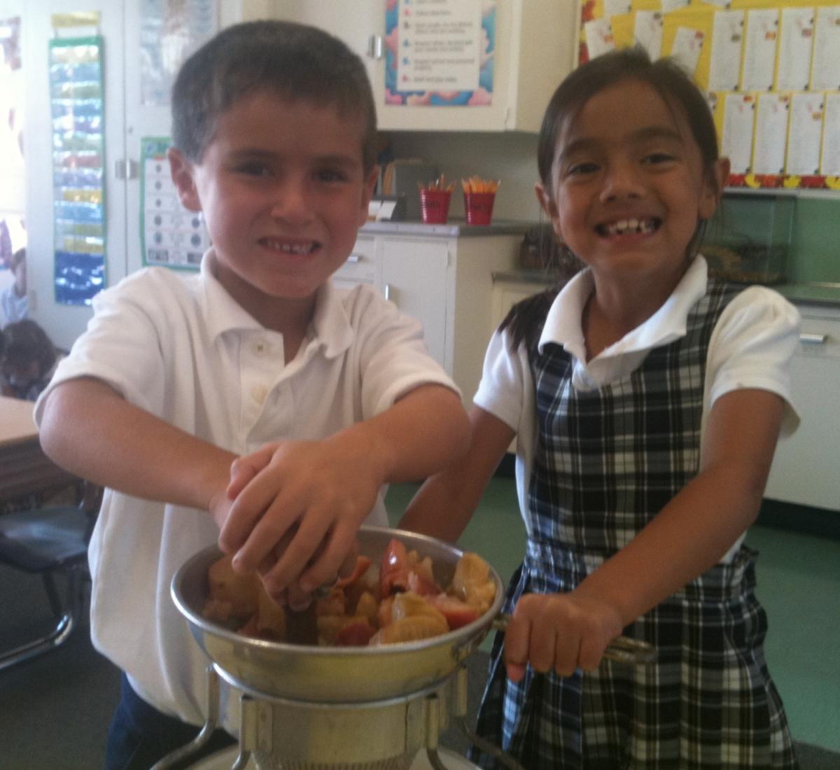 1st Grade Celebrates Johnny Appleseed - St. Ignatius Parish School
