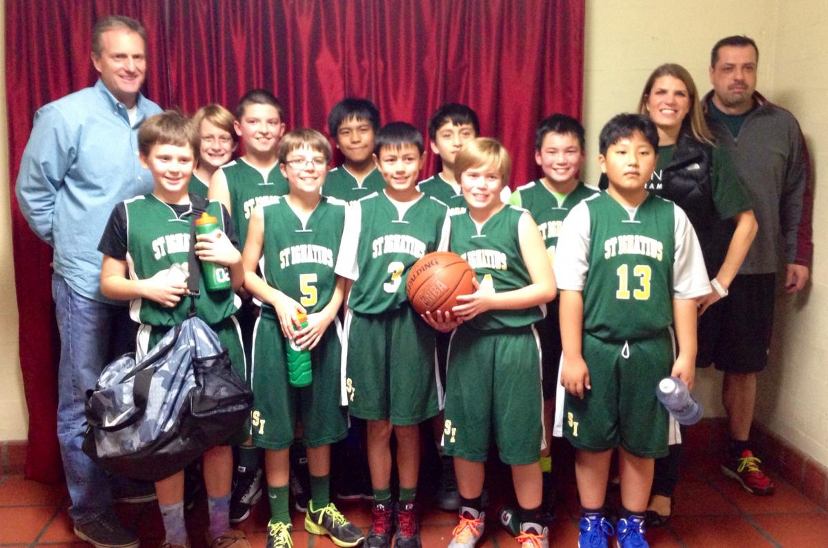 JV Boys Rec. Basketball Team Wins Season Opener - St. Ignatius Parish ...