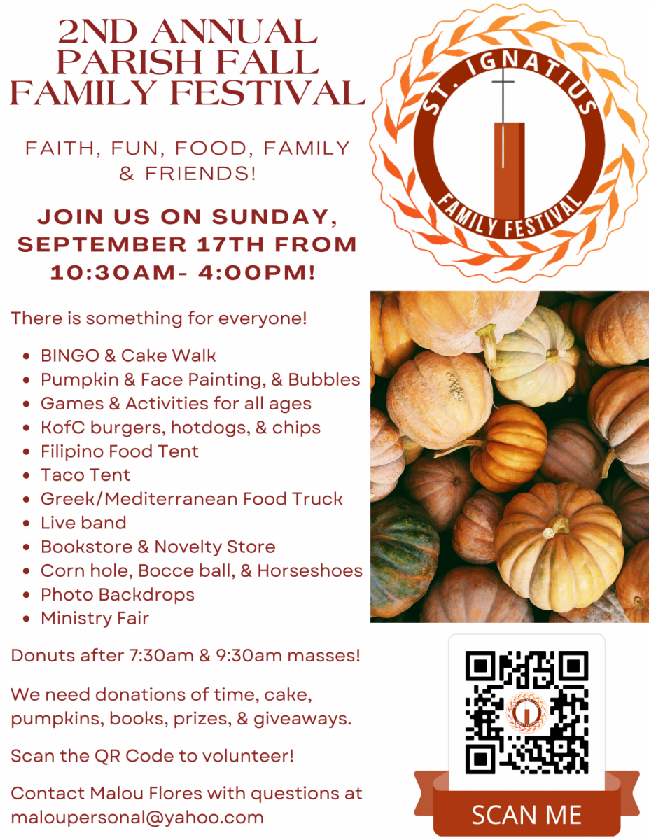 Parish Family Festival - St. Ignatius Parish School