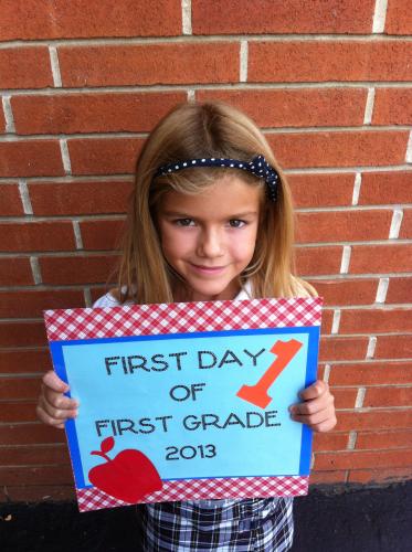 First Grade Stars - St. Ignatius Parish School