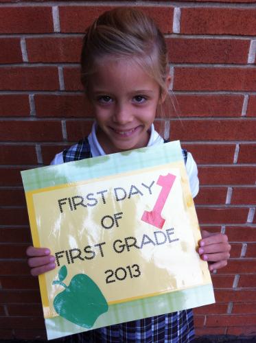 First Grade Stars - St. Ignatius Parish School