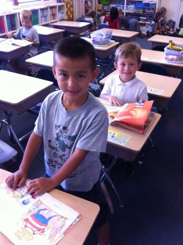 First Grade Stars - St. Ignatius Parish School